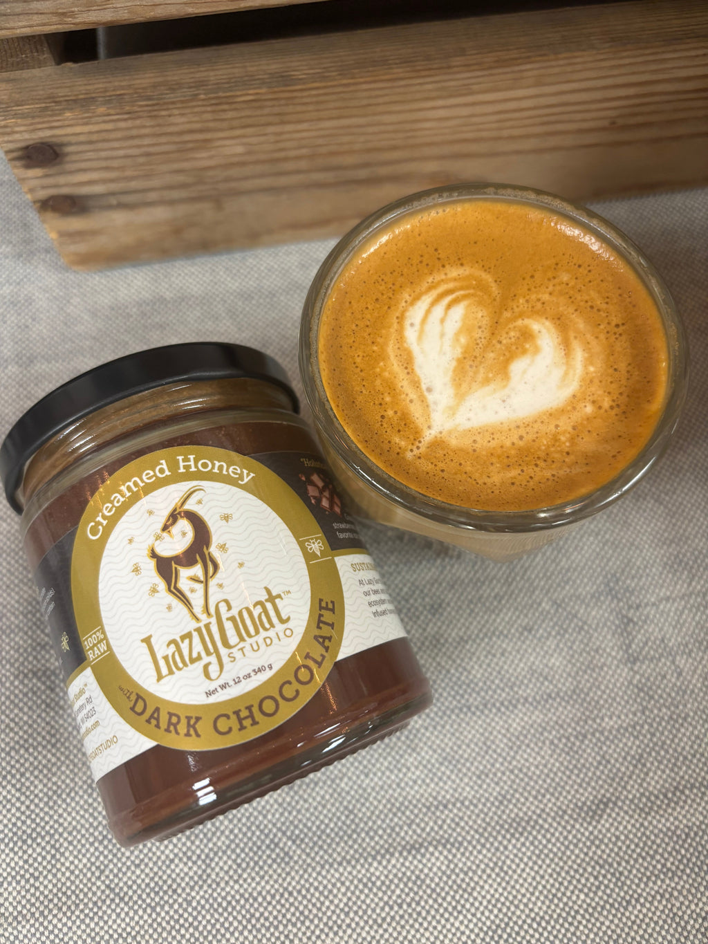 Lazy Goat Flat White by Cafe Wren – Lazy Goat Studio LLC